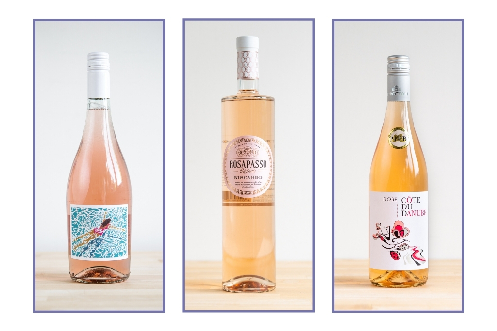 Rosé Tinted Wine Glasses - Winebulance